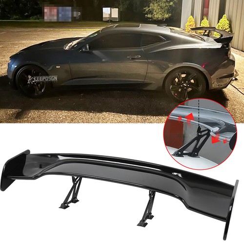 57" Rear Spoiler GT Style Racing Tail Wing For Chevrolet Camaro LS SS ...