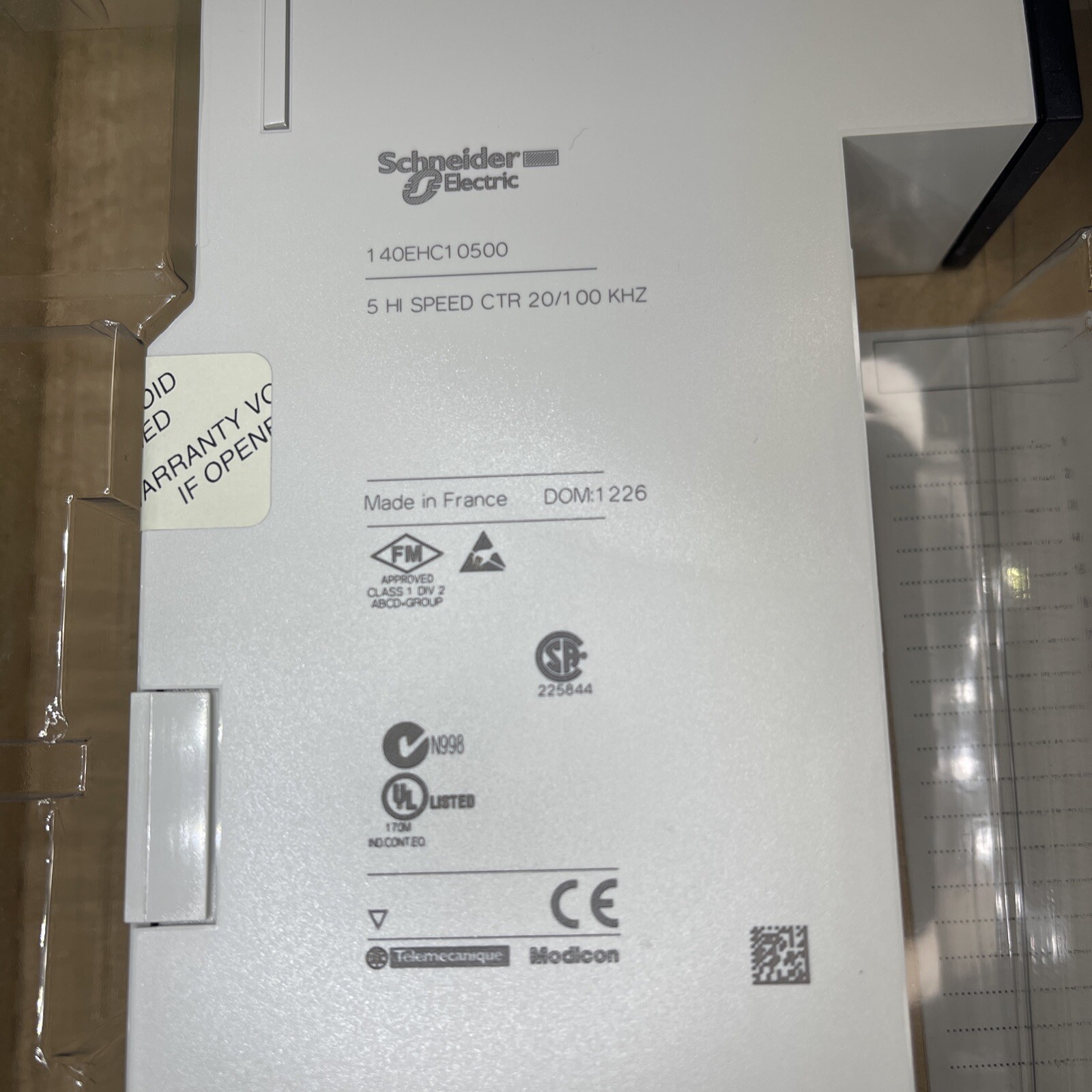 Schneider Electric 140EHC10500 Modicon Quantum High Speed Counter 5-Ch ...