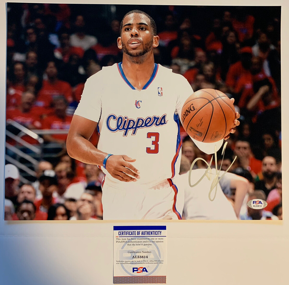 Chris Paul Autographed Memorabilia | Signed Photo, Jersey, Collectibles ...