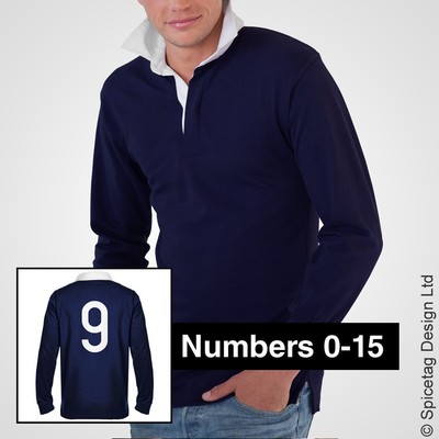 Retro 70s Scotland Rugby Jersey Scottish Navy Blue Numbers Vintage ...