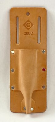 Bull Pin Holder with Slotted Connection Leather | eBay