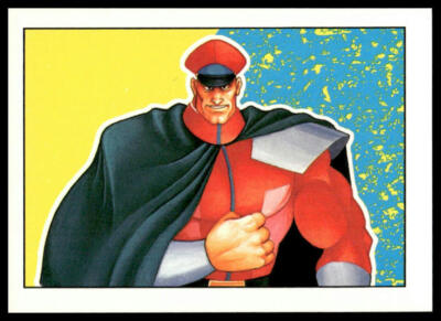 M. Bison / Scissor Kick 1993 Topps Street Fighter II #74 Trading Card ...