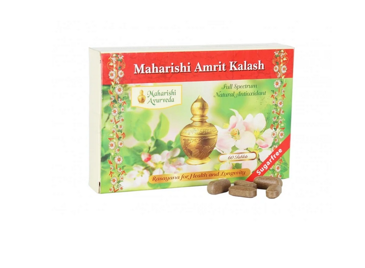 Maharishi Amrit Kalash Mak 4 (Sugar Free Tablets) 60 Tablets Free ...
