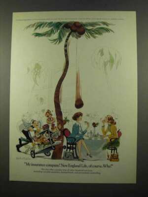 1975 New England Life Insurance Ad - My Company? | eBay
