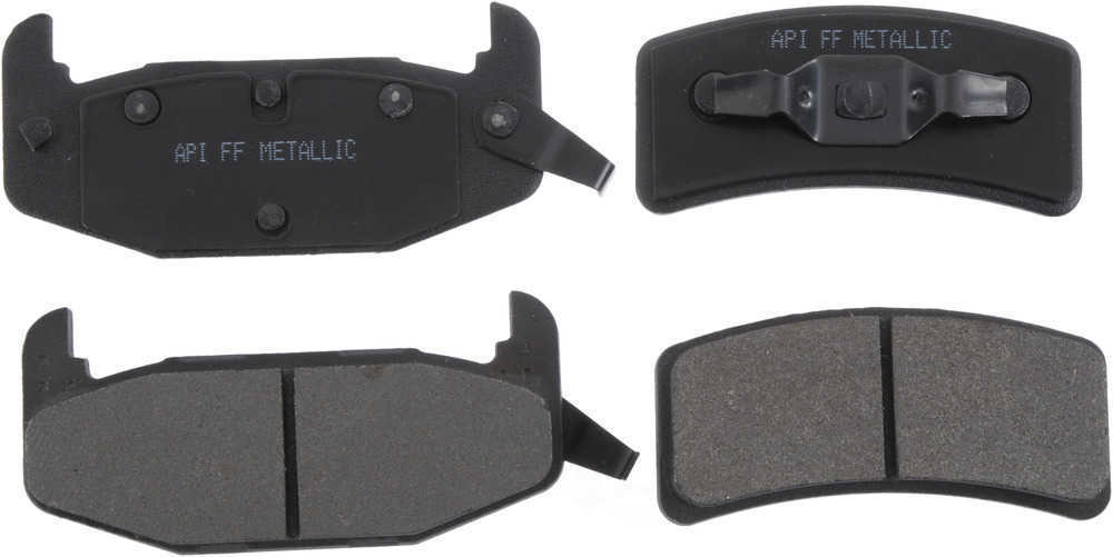 Disc Brake Pad Set-PSM Semi-Met Disc Brake Pad Autopart Intl 1402-69912 ...