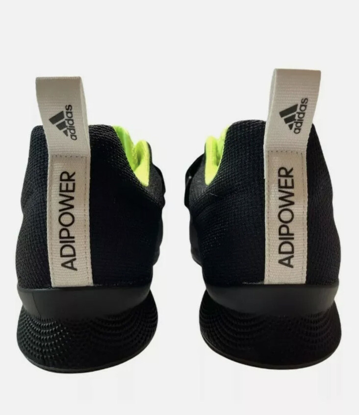Adidas Weightlifting Shoes ADIPOWER Powerlifting Black Men's Sz 7 | eBay