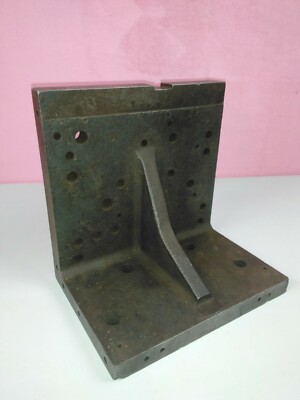 Large Machinist Angle Knee Fixture Block 10 x 10 x 7 Milling Drill ...