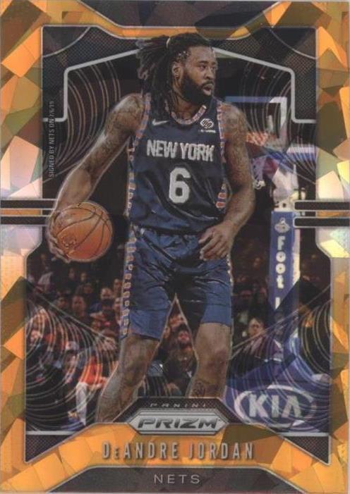 2019-20 Panini Prizm - DeAndre Jordan #243 Orange Ice Prizm for sale ...