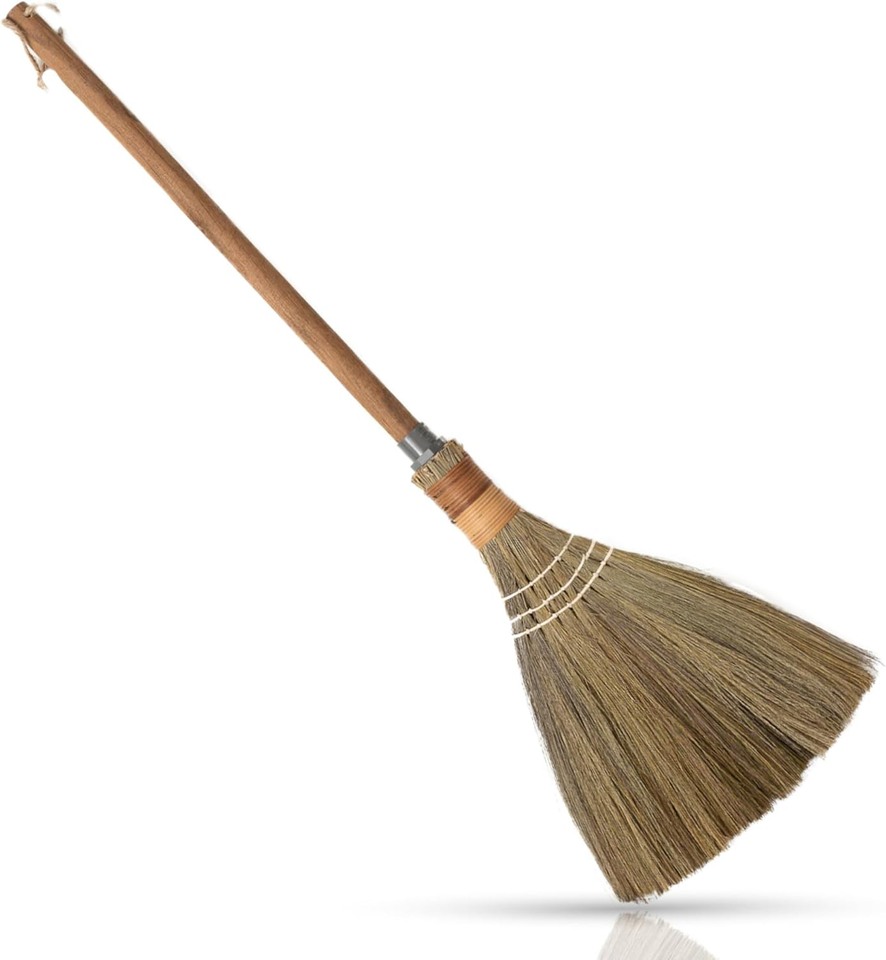 Bmart Home Natural Whisk Sweeping Hand Handle Broom - Vietnamese Straw ...