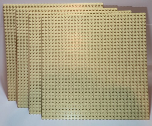 LEGO Base Plate Tan 32x32 Studs Large 10" by 10" Lot Of 4, 3811 | eBay