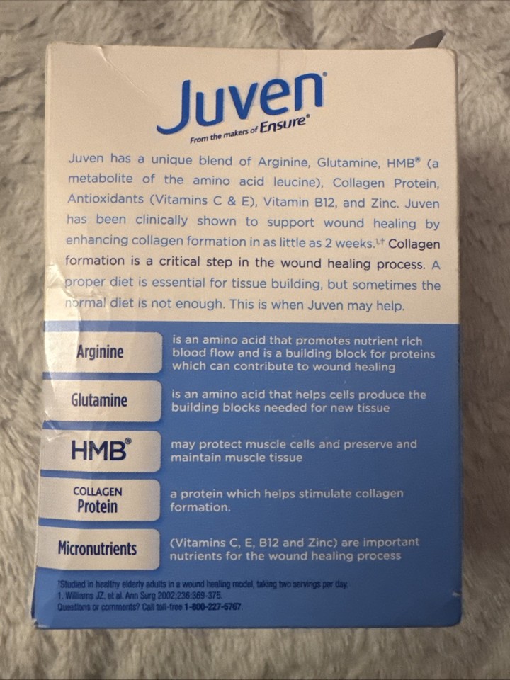Juven Ensure Therapeutic Nutrition Drink Powder fruit punch 8-1 oz | eBay