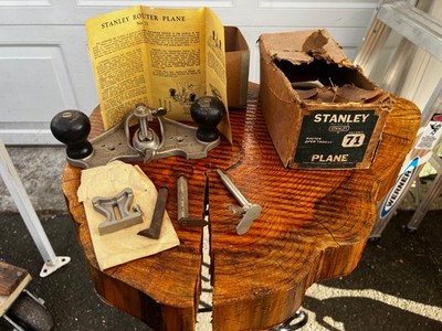VINTAGE STANLEY 71 ROUTER- COMPLETE + BOX | eBay