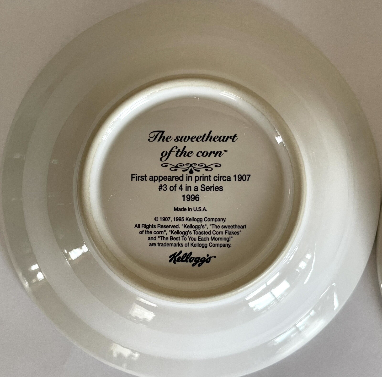 Kellogg's Cereal Bowls The sweetheart of the corn I Eat It By The Trunk ...