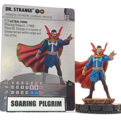 Marvel Heroclix DR. STRANGE - 032 RARE Avengers 60th Anniversary #32 | eBay