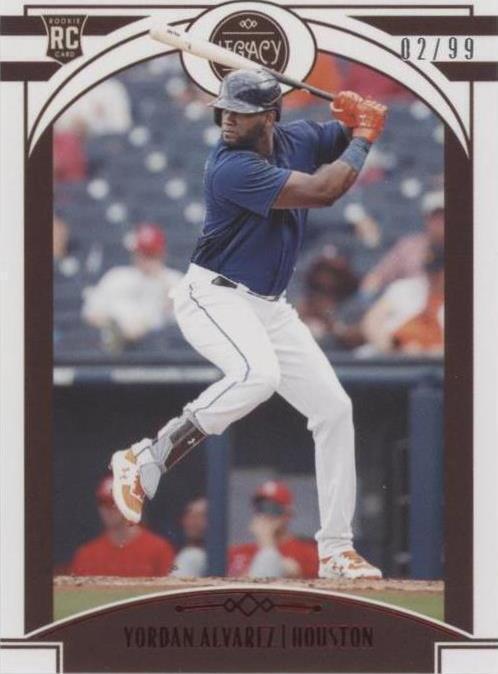 2020 Panini Chronicles - Legacy Yordan Alvarez #2 Red /99 (RC) for sale ...