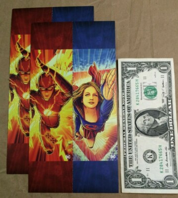 [Lot of 4] Flash Supergirl Bookmarks Marvel NYCC Amulet Books | eBay