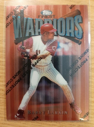 1997 TOPPS FINEST BARRY LARKIN #66 CINCINNATI REDS | eBay
