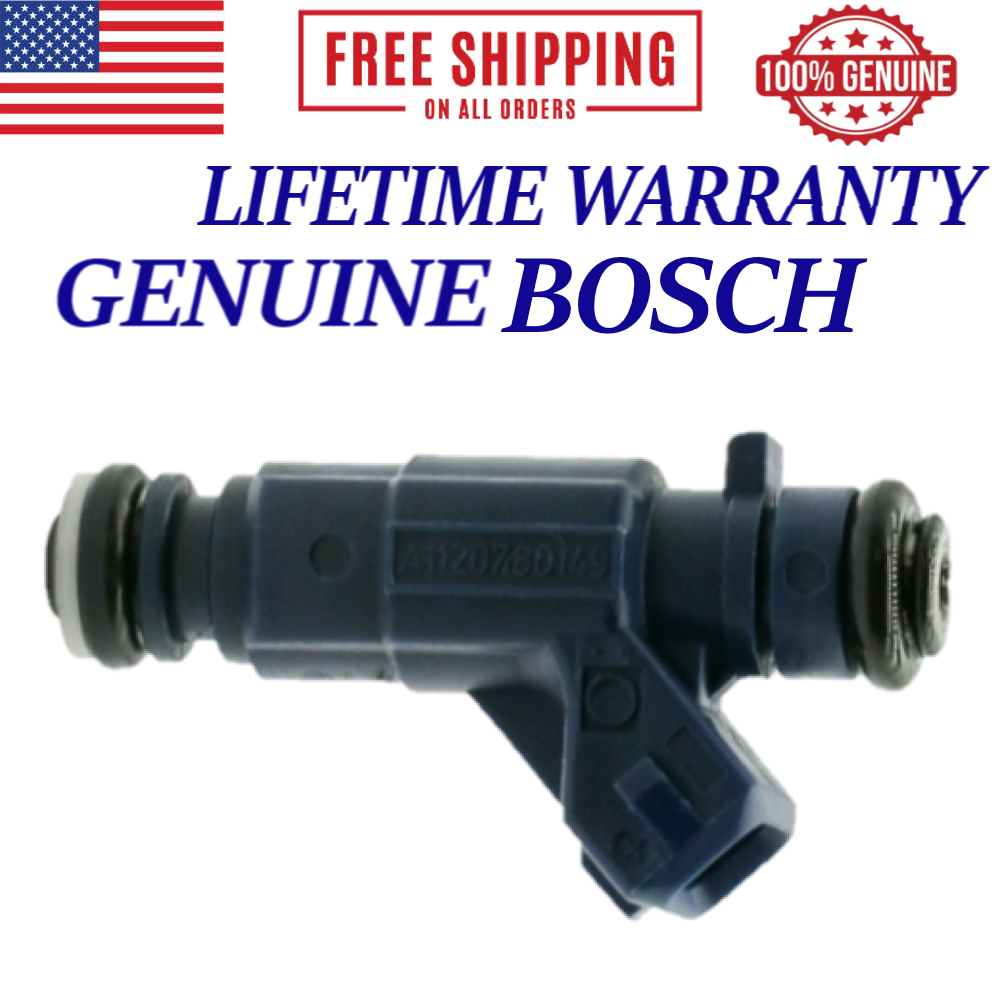 OEM BOSCH Single Unit Fuel Injector For 2001-2005 Mercedes Benz C240 2 ...