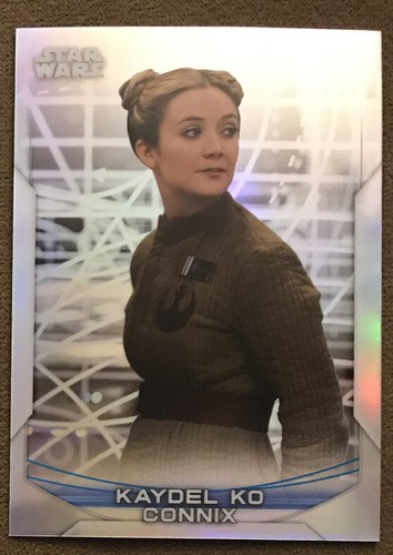 2020 Topps Star Wars Chrome Perspectives KAYDEL KO CONNIX SP Prism ...