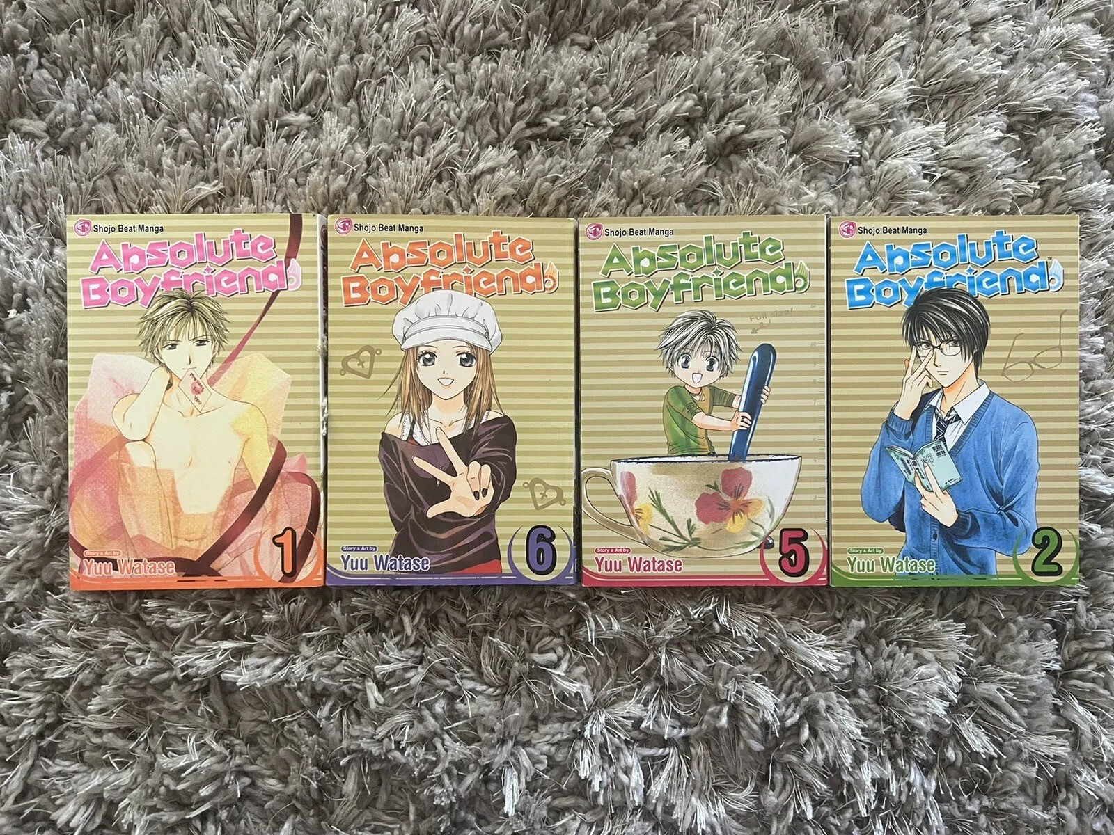 Absolute Boyfriend Manga Set Volume 1,2,5,6 | eBay