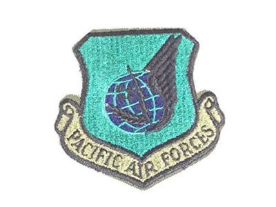 USAF PACIFIC AIR FORCES PACAF PATCH PEARL HARBOR HICKMAN AFB VETERAN | eBay