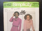 Vtg Simplicity Pattern 8162 Miss Size S (19-12) Pullover Top & Skirt ...