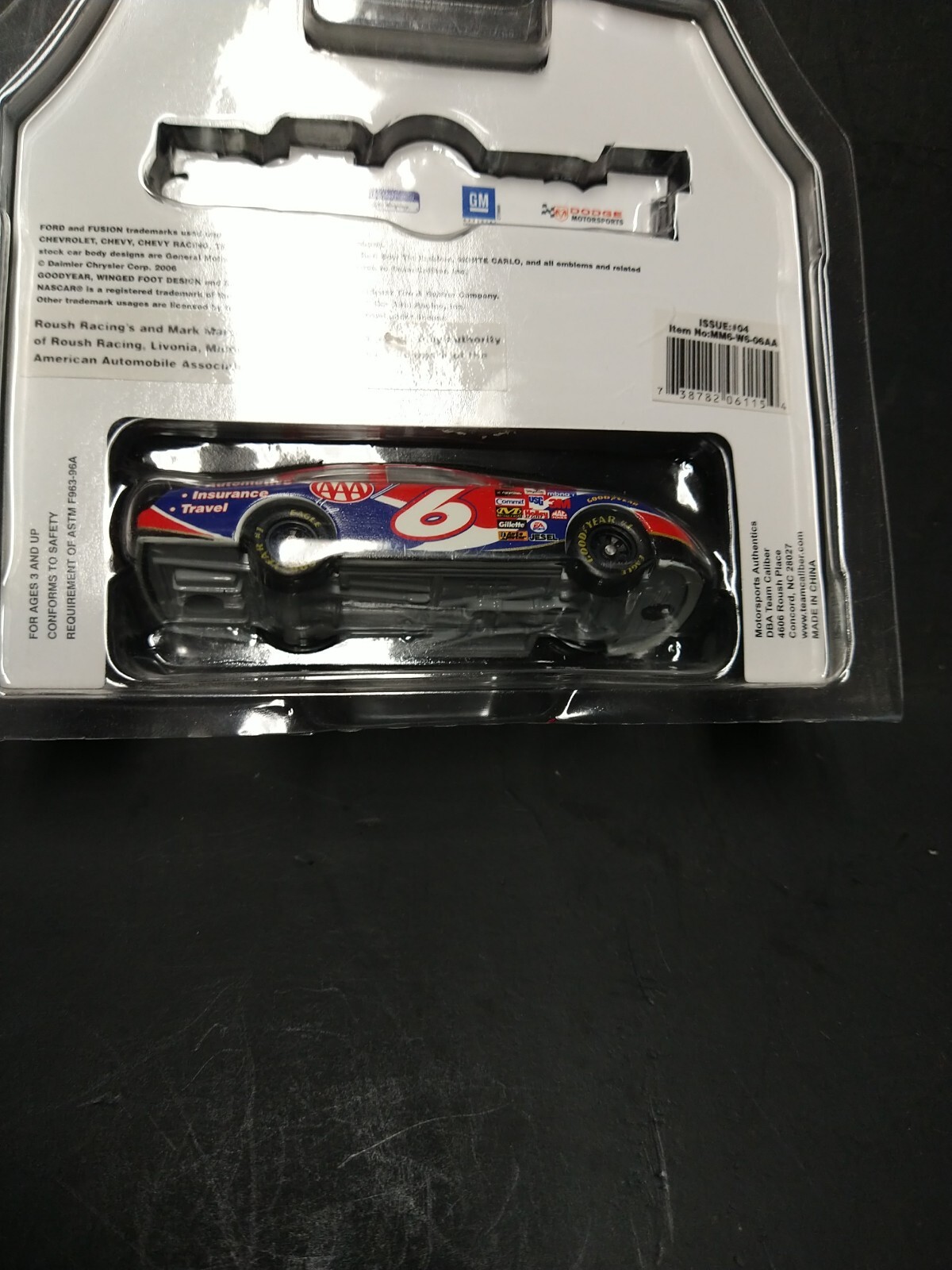 Team Racing 6 Mark Martin Number 4 Issue Autographed Die Cast | eBay