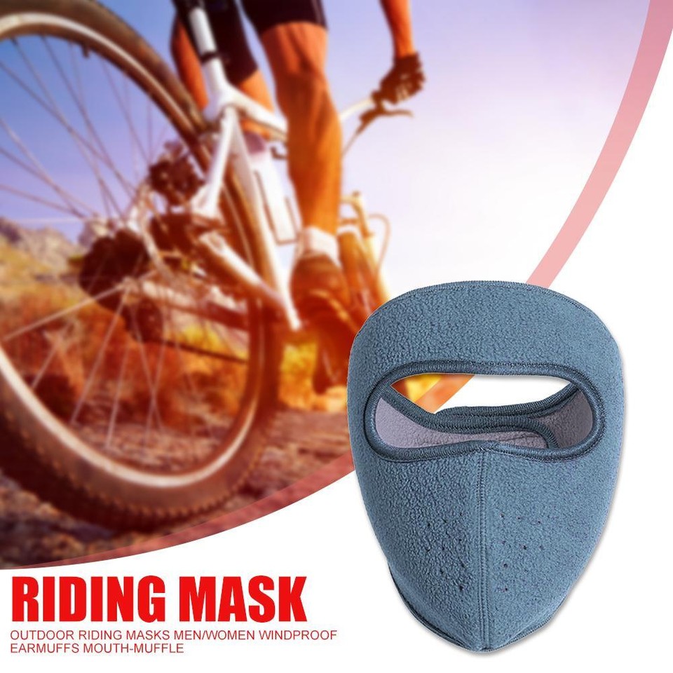 Winter Windproof Thermal Mask Unisex Full Cover Face Mask Cycling Full ...