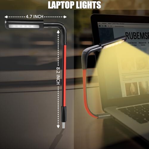 USB LED Light for Laptop Lamp, Brighter Gesture Sensing USB Lights 3 ...