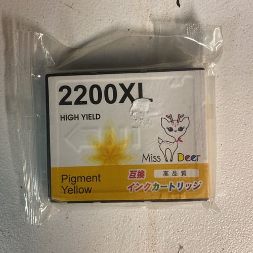 Miss Deer 2200XL Ink Cartridge 1 Yellow CC1 | eBay