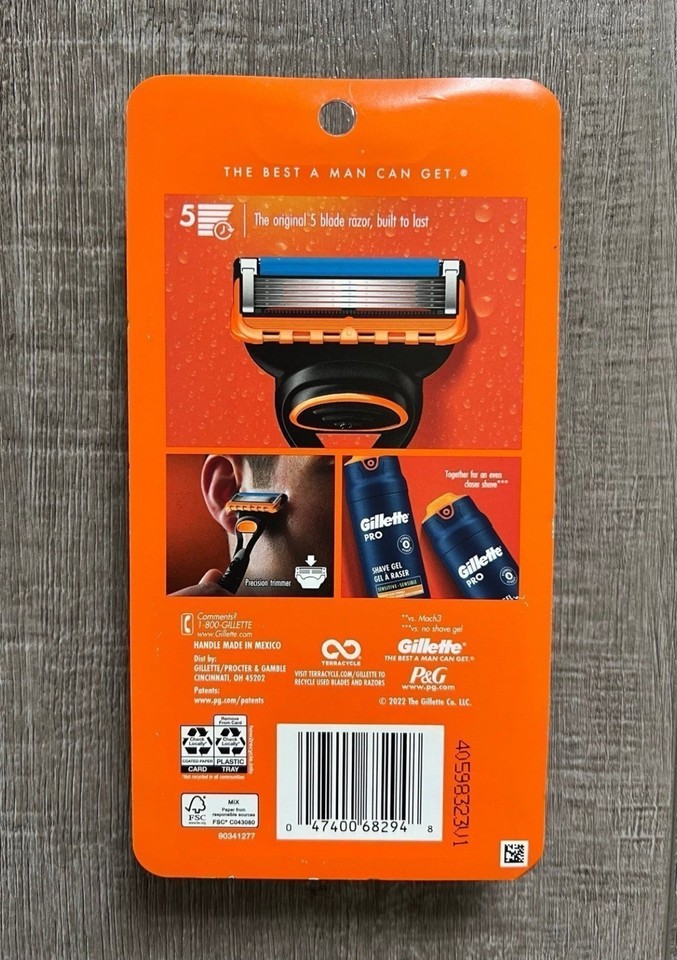 Gillette Fusion 5 Shaving Bundle (1 Razor Handle & 5 Cartridges) | eBay