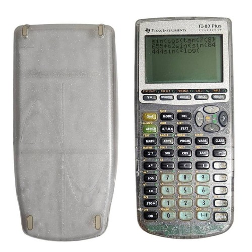 Texas Instruments T1-83 Plus Silver Edition Graphing Calculator With ...