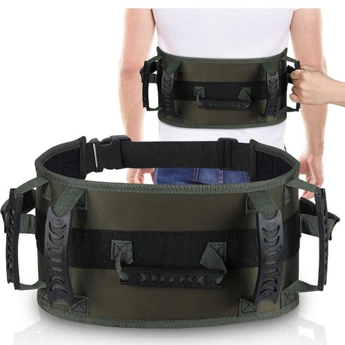 Gait Belt with 7 Handles Transfer Lift Belts for Elderly Paitients ...