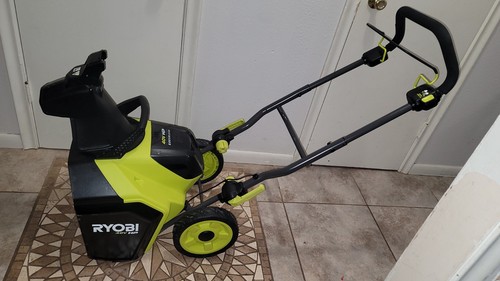 RYOBI Electric Snow Blower 40V HP Brushless 18 in. Single-Stage (Tool ...