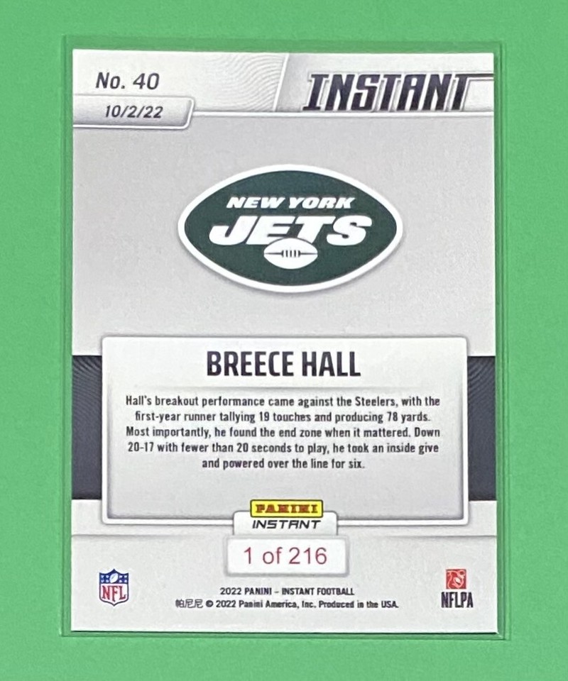 2022 Panini Instant Football - NFL BASE / ROOKIE CARD SP - Pick A Card ...