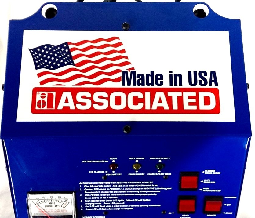 Associated Equipment ESS6008 Intellamatic 12V 60 Amp Charger *Made In ...