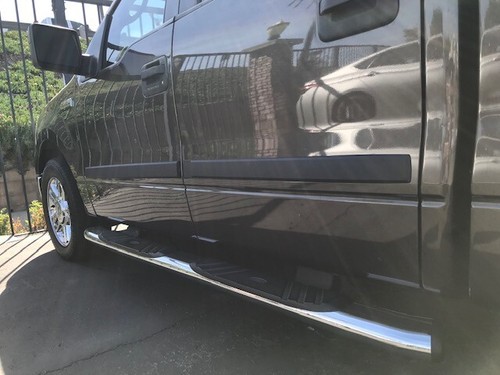 TFP 12182BBRH Black Body Side Molding for Ford F-150 Triton Crew Cab ...