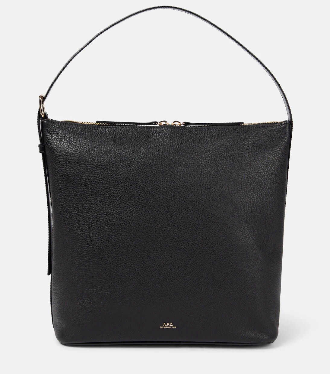 NEW 680$ A.P.C APC VERA HANDBAG SMOOTH CALF LEATHER BLACK NEW 100% ...