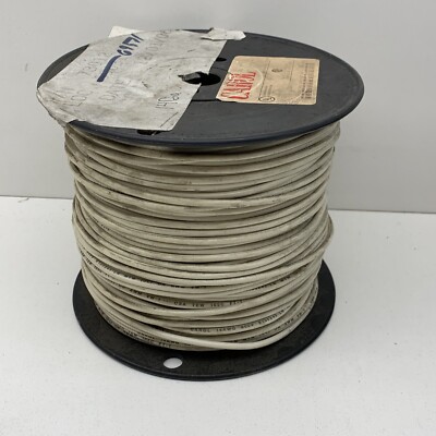 (500ft) Carol 14AWG Stranded White MTW Machine Tool Copper Wire 600V ...