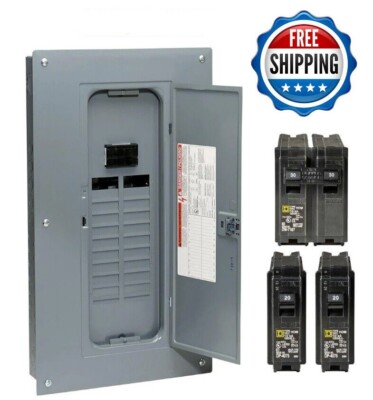 Electrical Panels & Boards - Square D 100 Amp