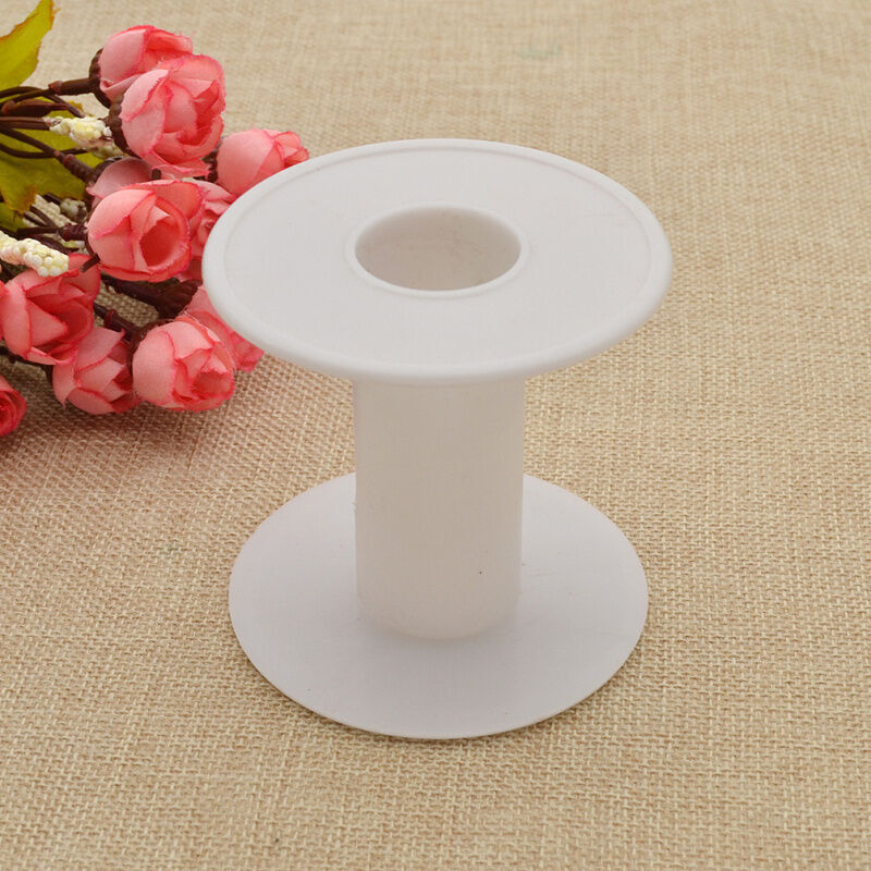 Empty Plastic Bobbins Spools For Thread Ribbon Sewing Accessory Various ...