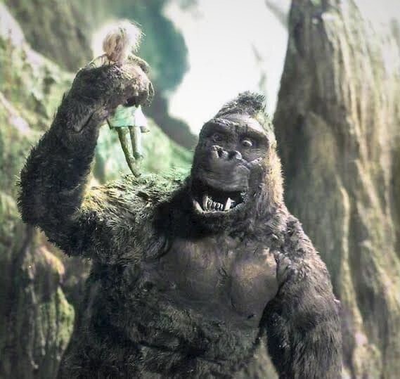 King Kong 1933 Colorized