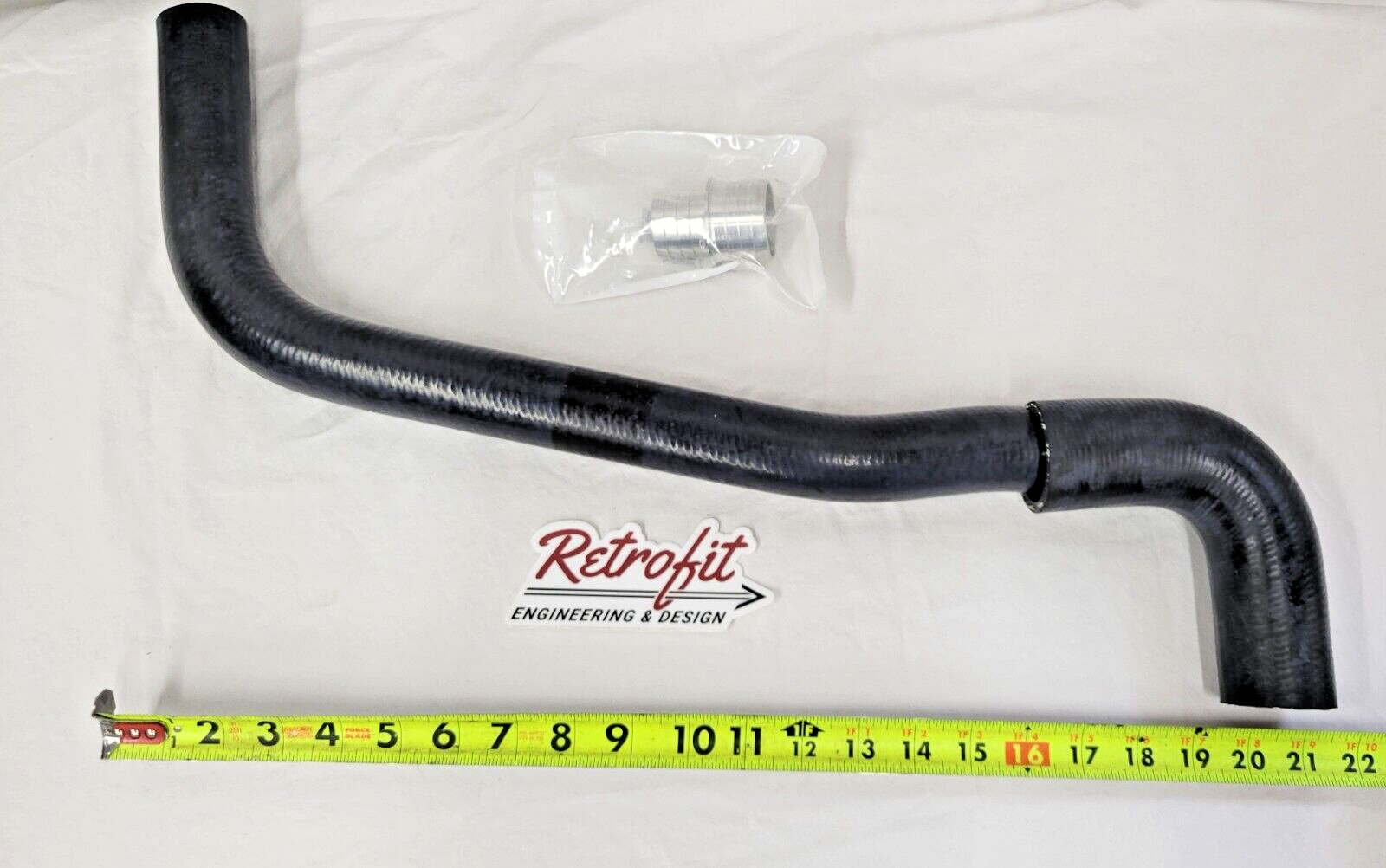 Universal LS Swap Upper Radiator Hose W/ Coupling LS1 LS2 1-1/2" No ...