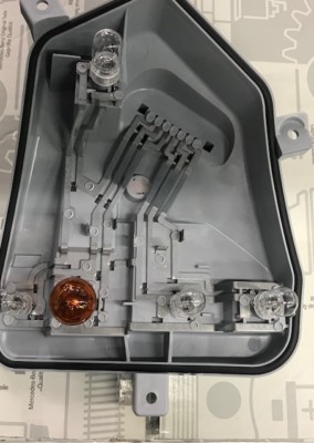 Genuine Mercedes Benz W176 A Class Left Hand Side Rear Bulb Holder ...