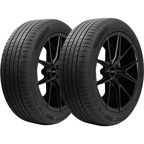 (QTY 2) 225/60R17 Advanta ER-800 99H SL Black Wall Tires | eBay