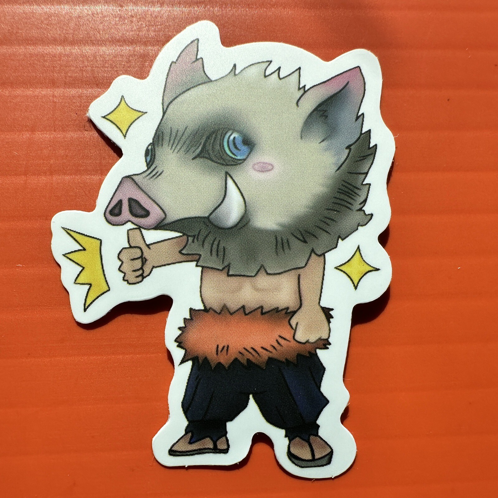 Inosuke Hashibira Sticker Anime Decal Sticker (Free Shipping) Demon ...