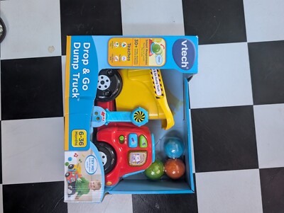 VTech Drop and Go Dump Truck Learning Toy Works | eBay