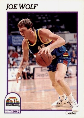 1991-92 NBA Hoops Joe Wolf Basketball Card #57 | eBay