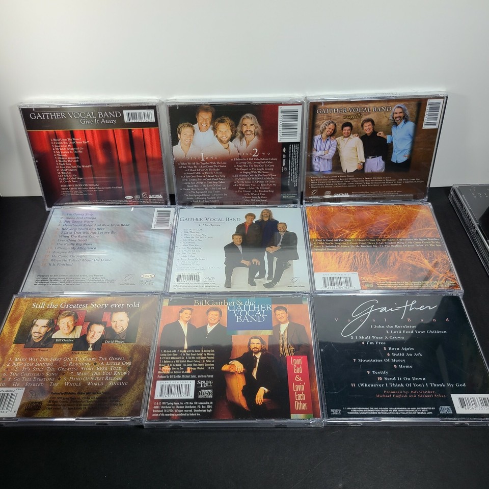 Gaither Vocal Band Ultimate Gospel Music Collection 20 CD Box Set Lot ...