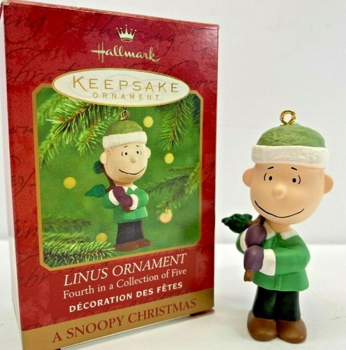 HALLMARK Keepsake Christmas Holiday Linus Ornament PEANUTS 15012564129 ...